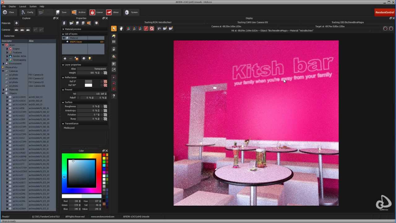 Arion Render test and production pipeline - YouTube