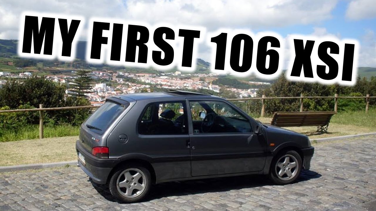 My first Peugeot 106 XSI - YouTube