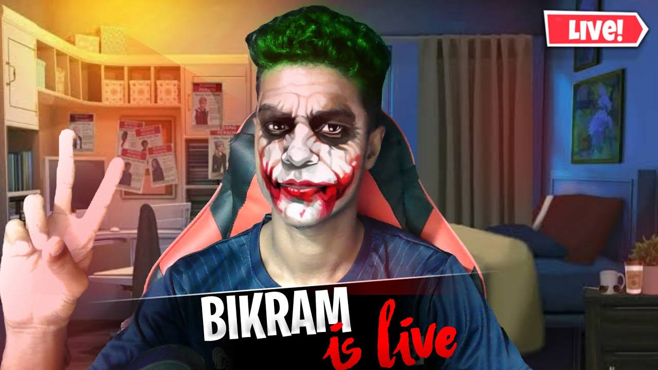 Bikram gamer yt free fire Live Stream || bikram gamer yt ||GARENA FREE ...