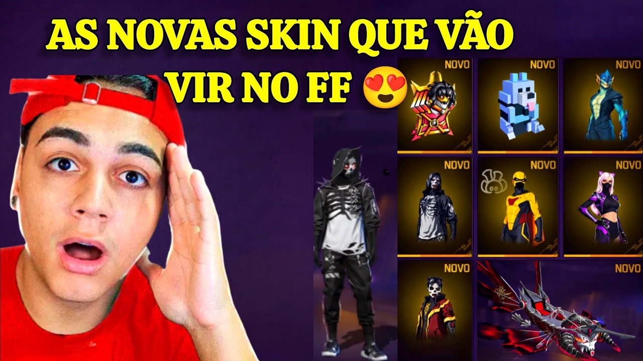 FREITAS REAGI AS NOVAS SKINS QUE ESTÃO POR VIR NO FREE FIRE 😍 - YouTube