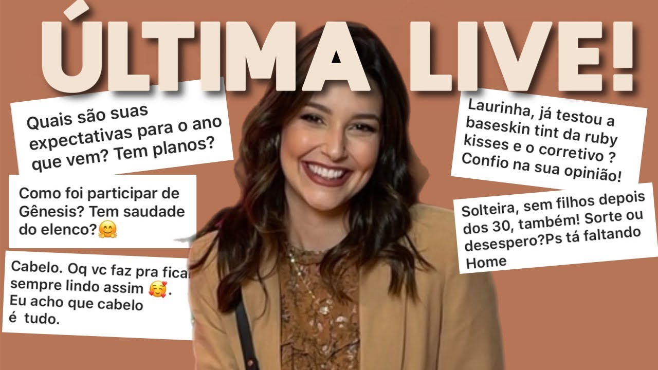 ÚLTIMO ENCONTRO AO VIVO | Laura Kuczynski - YouTube