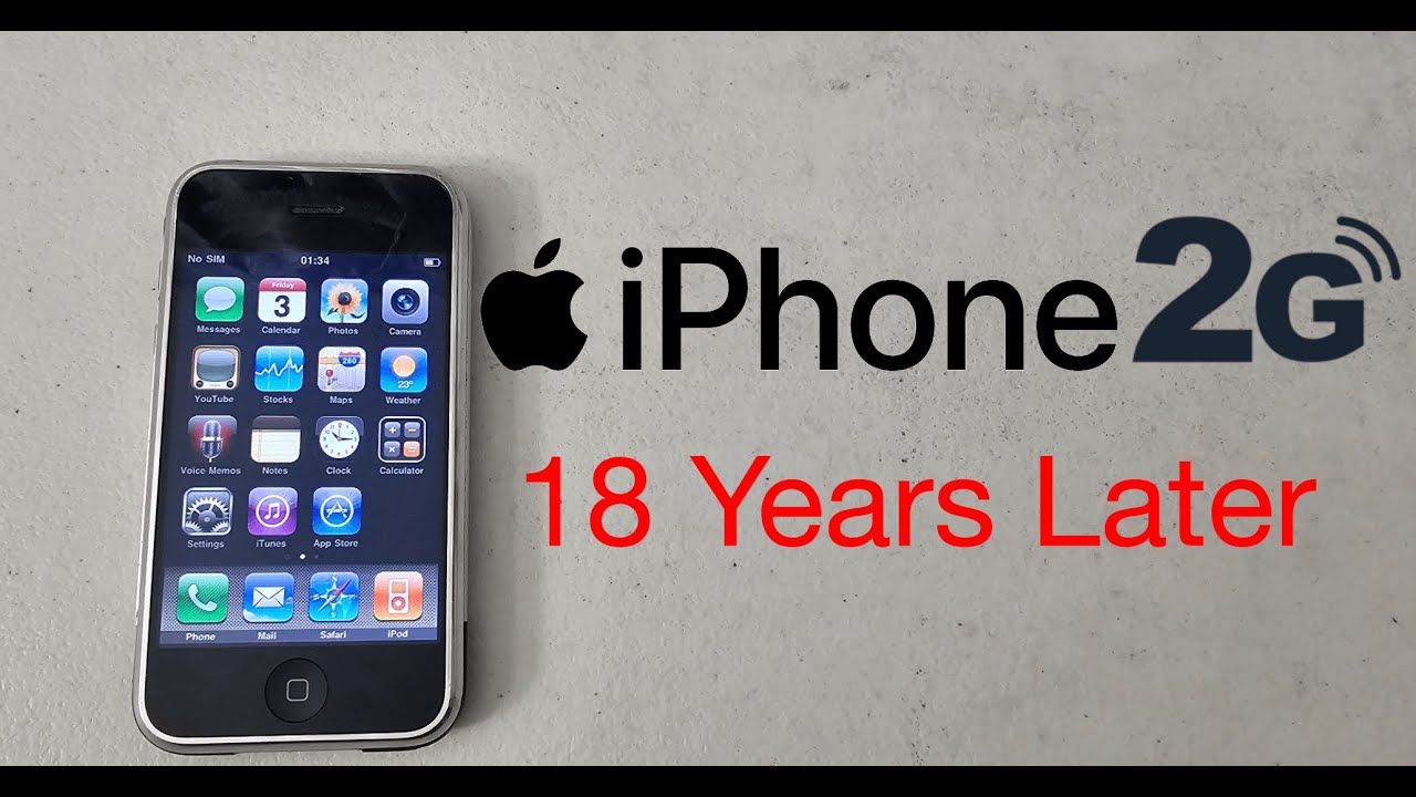 Using The iPhone 2G In 2025 (18 Years Later) - YouTube