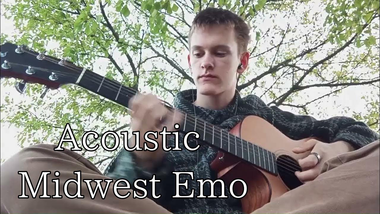 Acoustic Midwest Emo riff outdoors in Drop D - YouTube