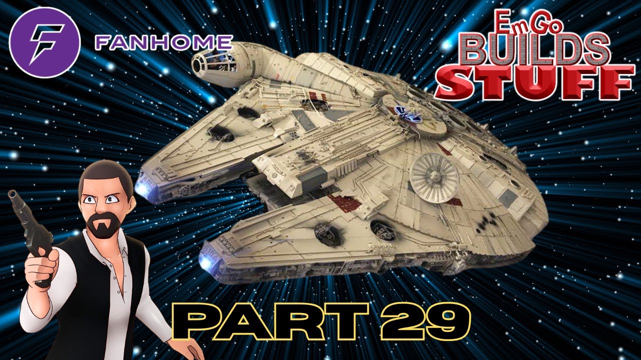 Fanhome Star Wars Millennium Falcon Kit (Part 29): EmGo Builds Stuff ...