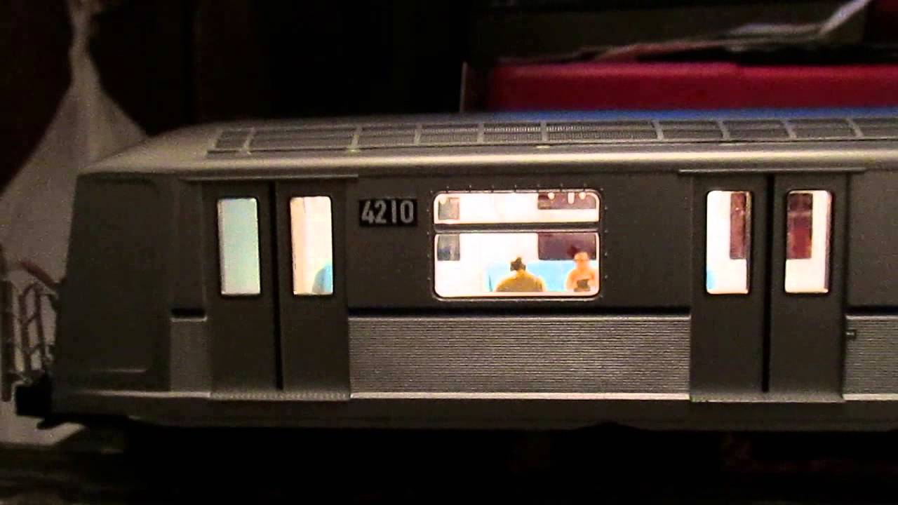 MTH trains Premier R40 slant 2-car (non powered) review - YouTube