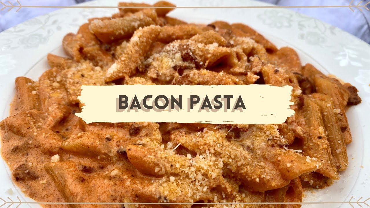 Restaurant Style Bacon Pasta - YouTube