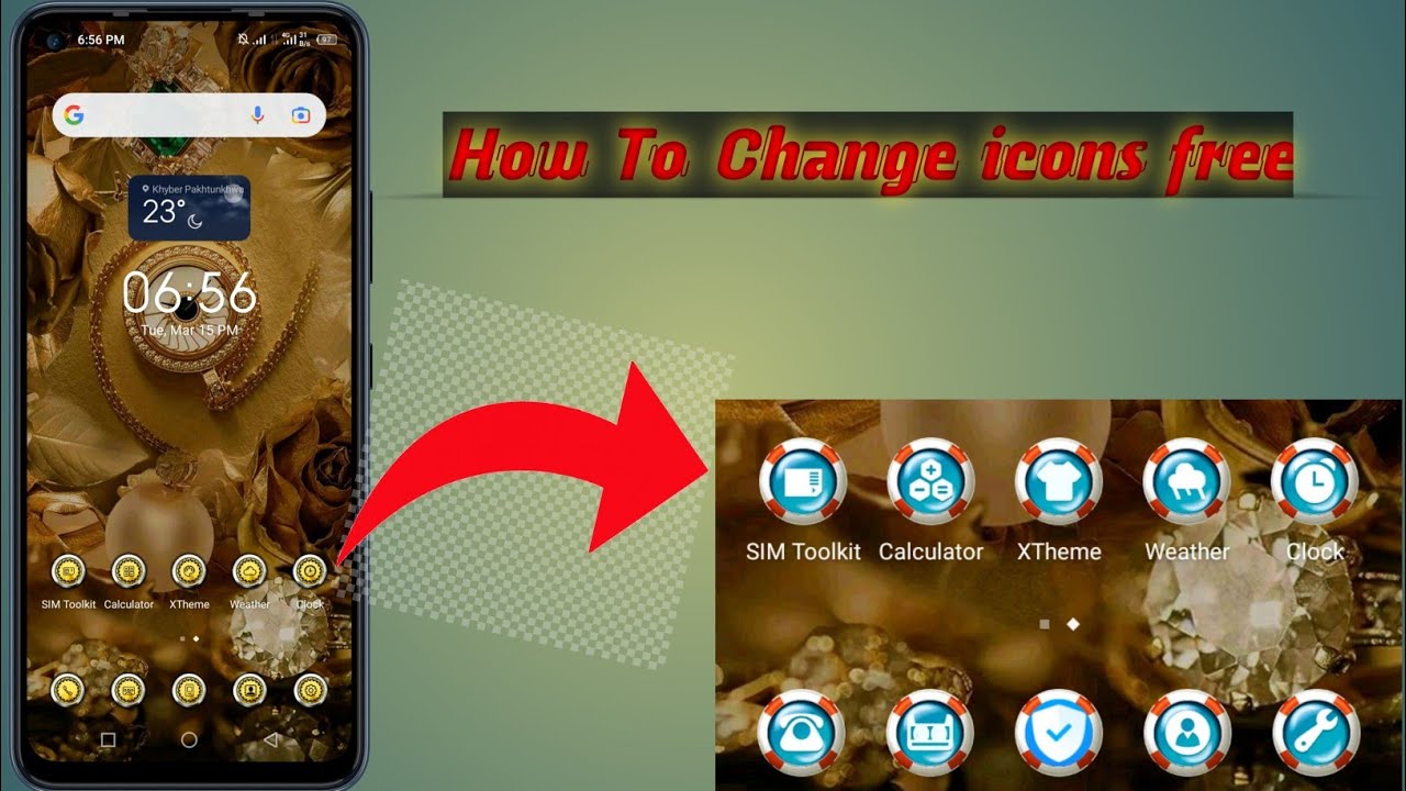 HOW TO CHANGE INFINIX HOT 10 THEMES ICONS || DAILY DAY TECH - YouTube