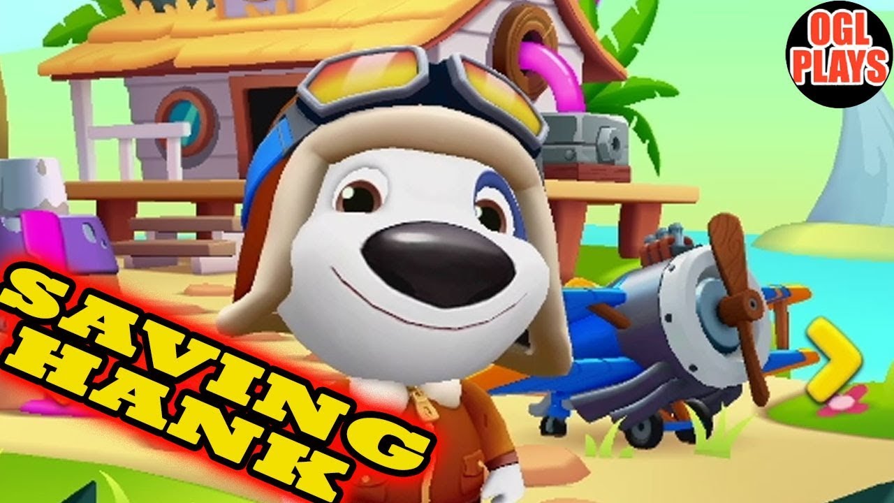 Saving Hank and New world Gameplay Trailer - Talking Tom Fly Run - YouTube