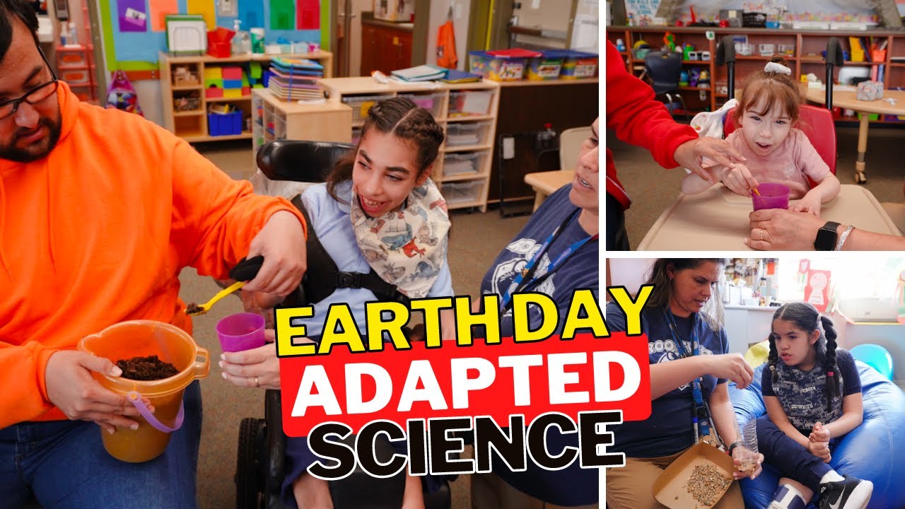 Earth Day Science in a Special Education Classroom - YouTube