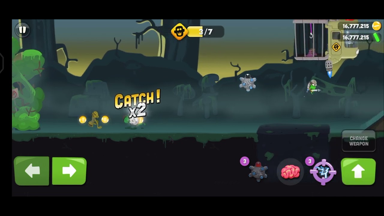zombie game catch zombie - YouTube