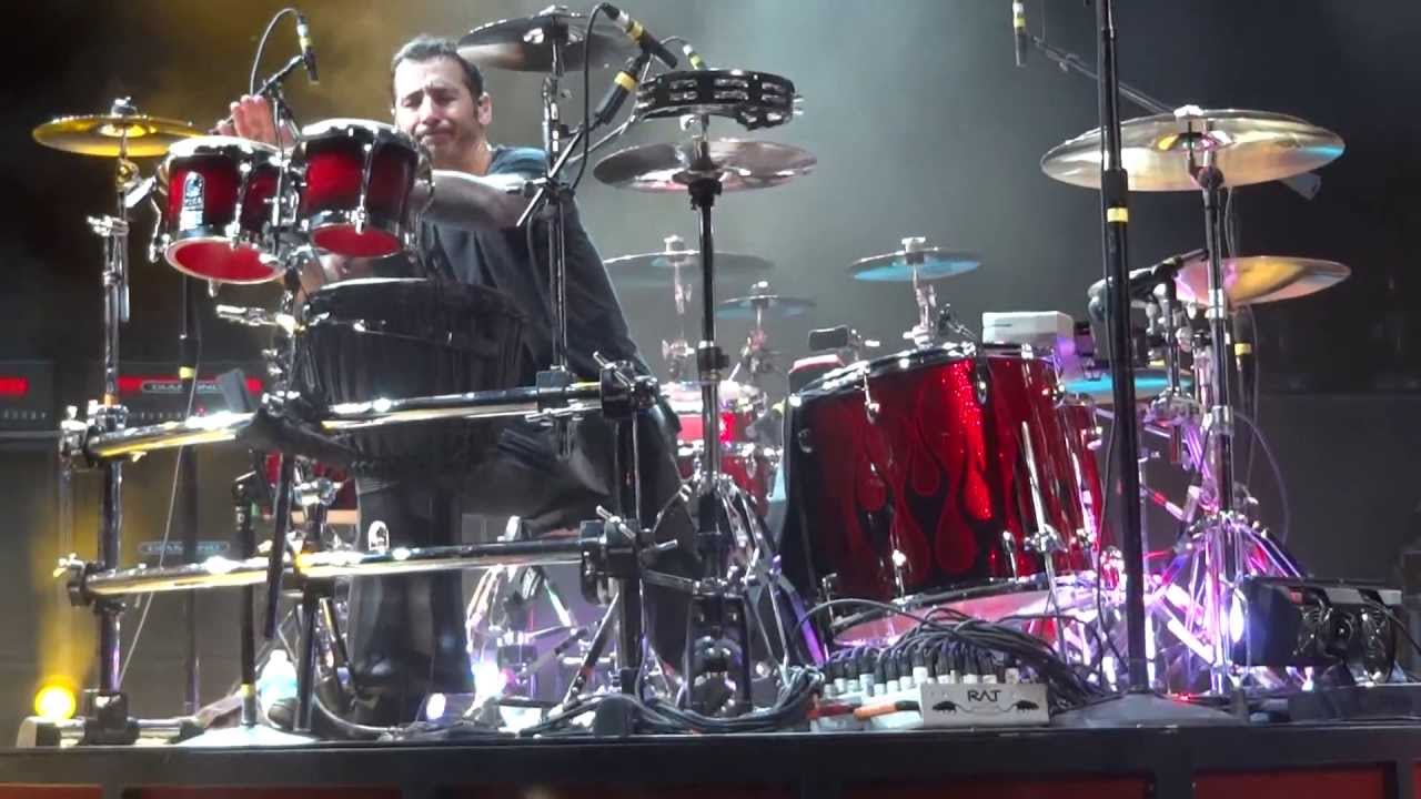 Godsmack Drum Solo Uproar Festival 09 13 2012 Tampa Florida - YouTube
