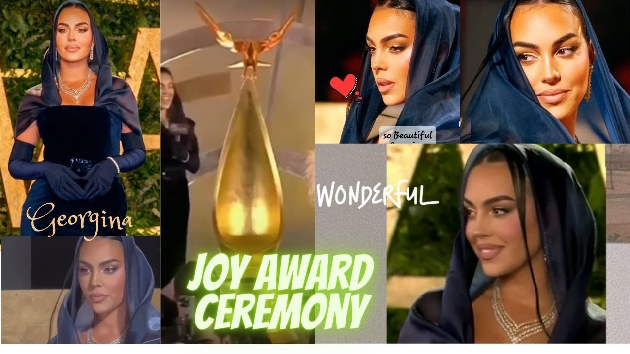 Amazing looks of Georgina Rodrigues at Joy Award Ceremony in Riyadh KSA ...