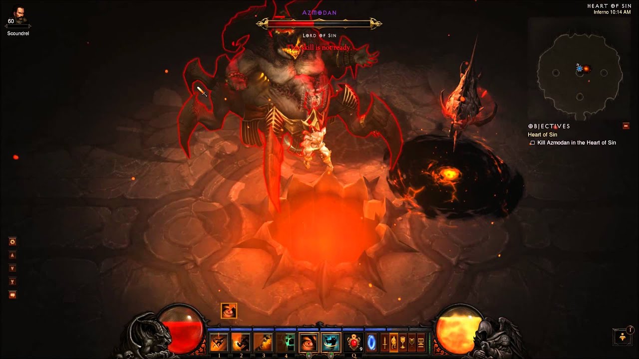 Diablo 3 - Azmodan (Act III) - YouTube