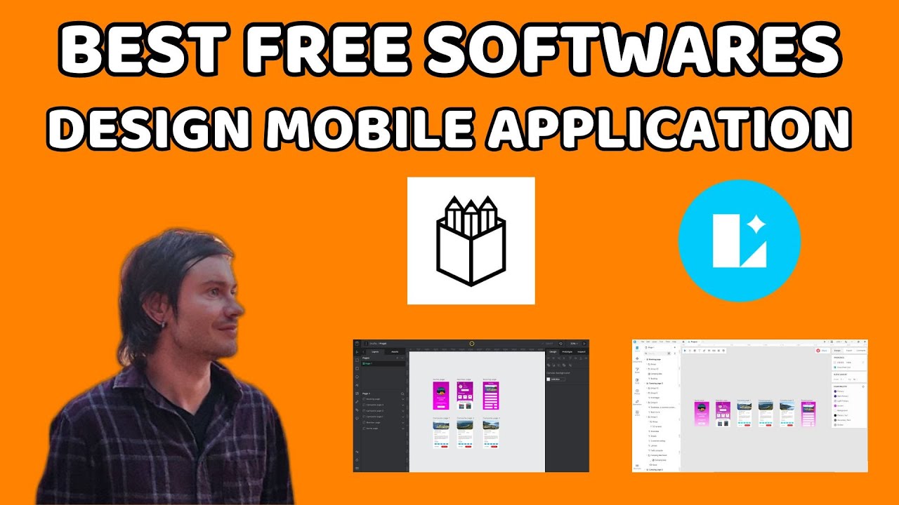 Best free softwares to design mobile application - YouTube