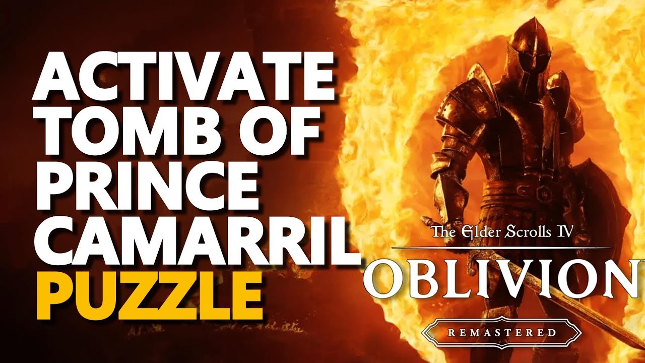 Activate Tomb of Prince Camarril The Elder Scrolls IV Oblivion ...
