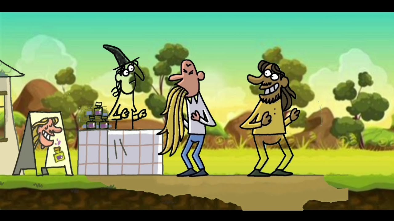 2D funny cartoon - YouTube