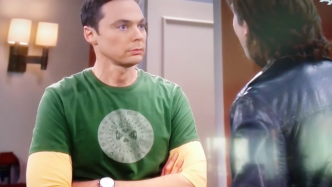Sheldon apologises to Georgie about his behaviour (With portuguese ...