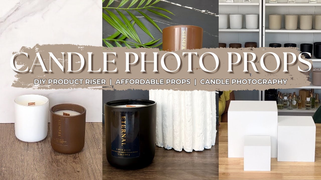Cost-Effective Product Photography Props & DIY Prop Riser || Small ...