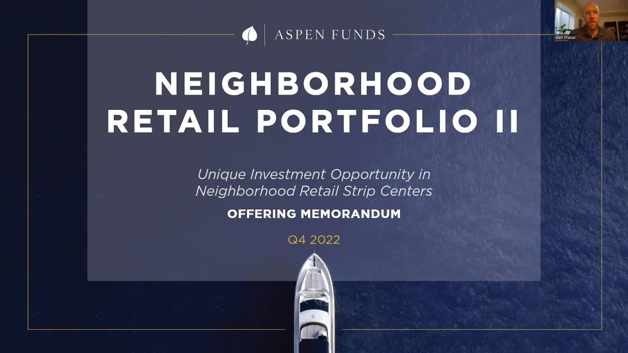 Retail Portfolio II Webinar - YouTube