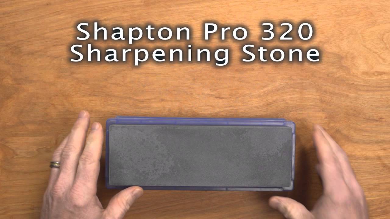 Shapton Pro 320 Stone Quick Look - YouTube