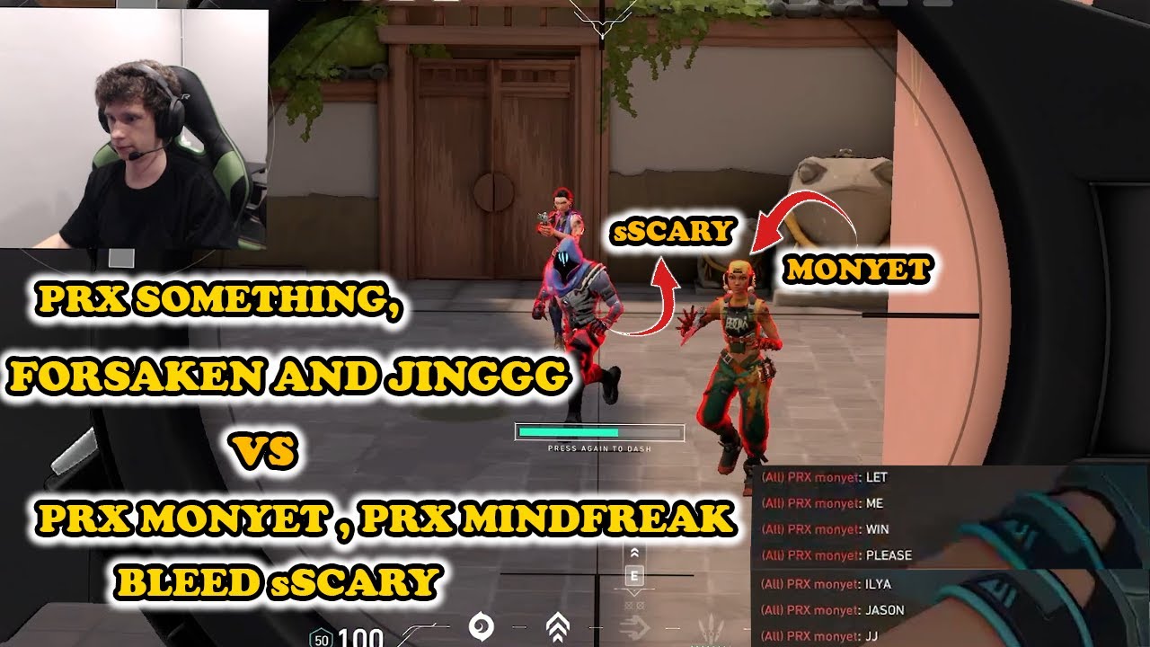 PRX SOMETHING, FORSAKEN, JINGG VS PRX MONYET,PRX MINDFREAK AND BLEED ...