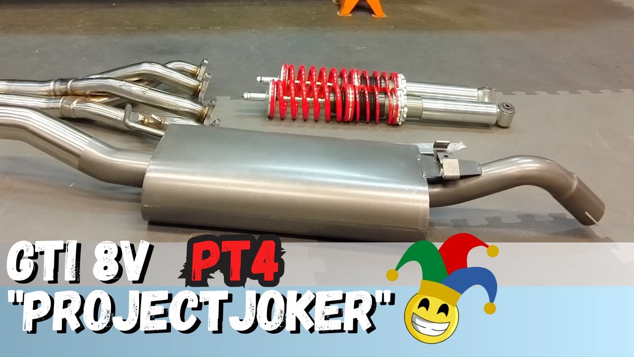 Golf mk2 GTI Resto Project Joker - YouTube