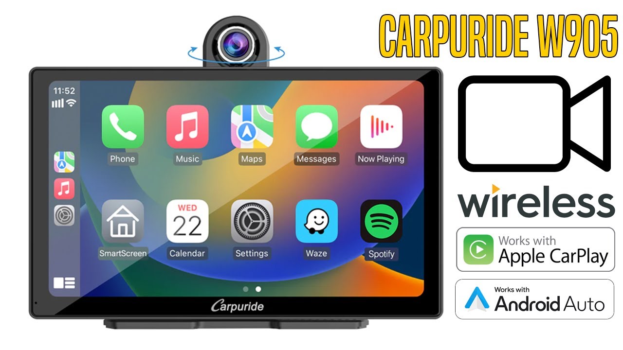 Wireless Carplay, Android Auto and Dashcam... but it's $230 | Carpuride ...