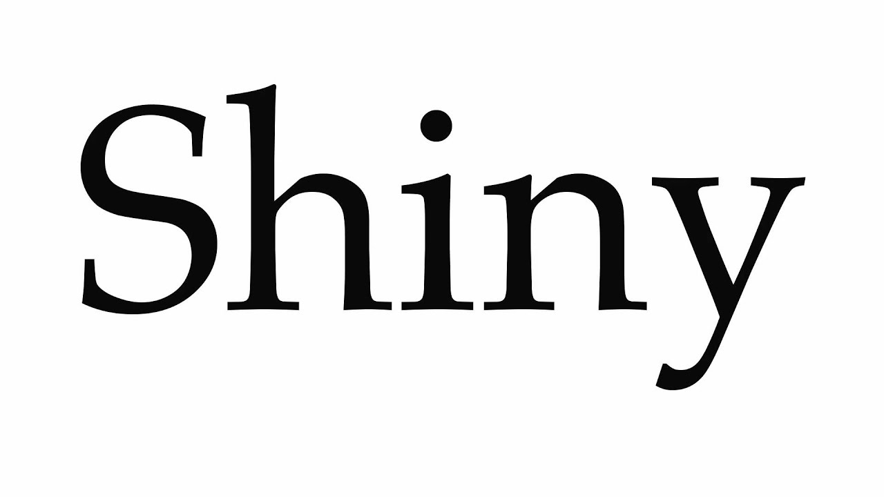 How To Pronounce Shiny YouTube how-to-pronounce-shiny-youtube