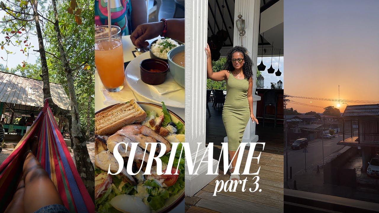 SURINAME VLOG / FAMILIE VAKANTIE - part 3 | jungle camp, paramaribo zoo ...