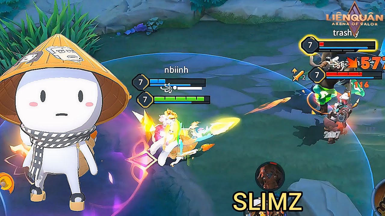 AOV : SLIMZ GAMEPLAY|ARENA OF VALOR LIÊN QUÂN MOBILE ROV cot - YouTube