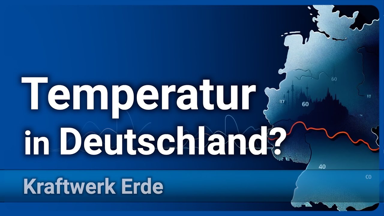 Nachgerechnet: Mittlere Temperatur Deutschlands • Trends der letzten 60 ...