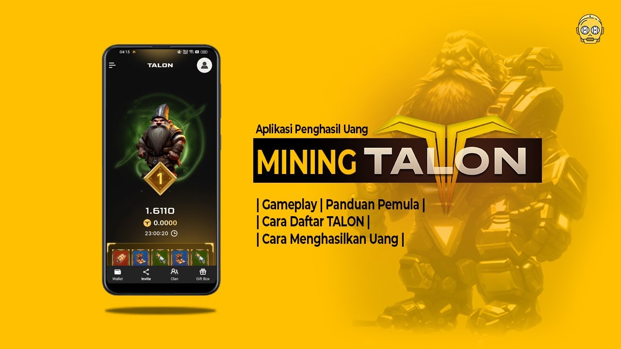 APLIKASI PENGHASIL UANG TALON MINING KRIPTO | AIRDROP | PANDUAN PEMULA ...