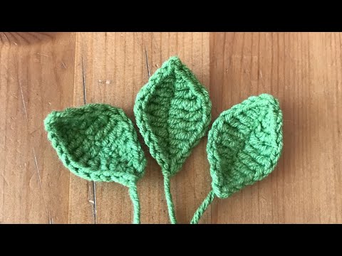Amigurumi Yaprak Yapılışı