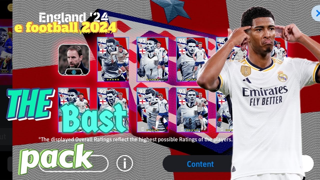 The🗣️ bast Pack of England🏴󠁧󠁢󠁥󠁮󠁧󠁿national Team !! e football mobile ...