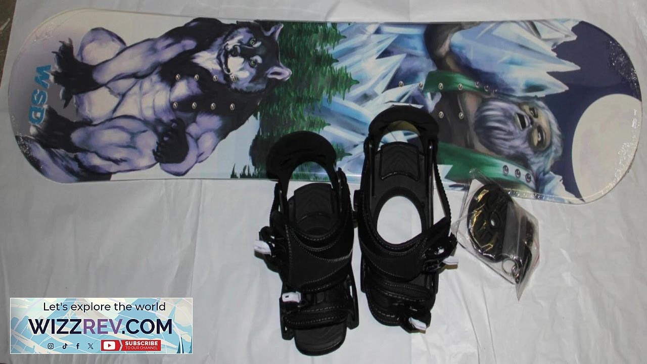 Snowboard WSD Junior Snowboard Boreas + HEAD P jr Snowboard Bindings ...