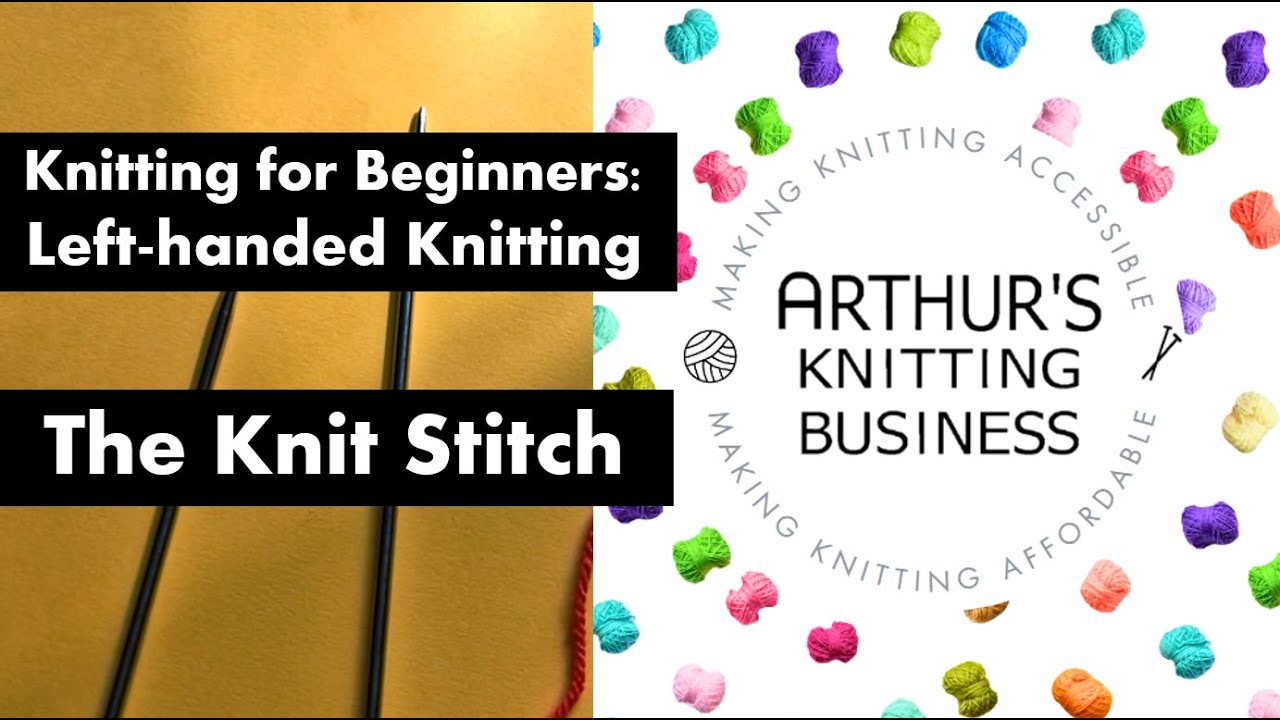 Knitting for Beginners: Left handed Cast On - YouTube