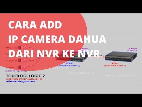 Setting Cara Menambahkan IP Camera Dahua dari NVR 1 ke NVR 2
