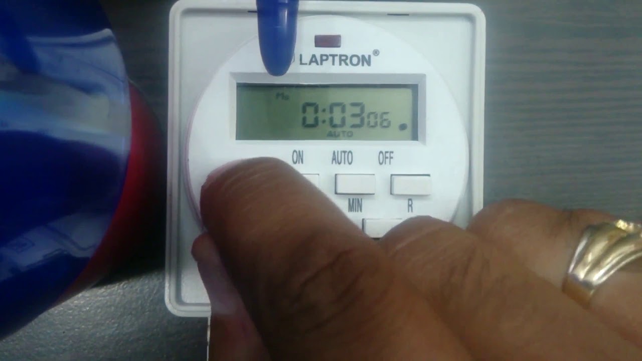 Laptron Automatic Timer. - YouTube
