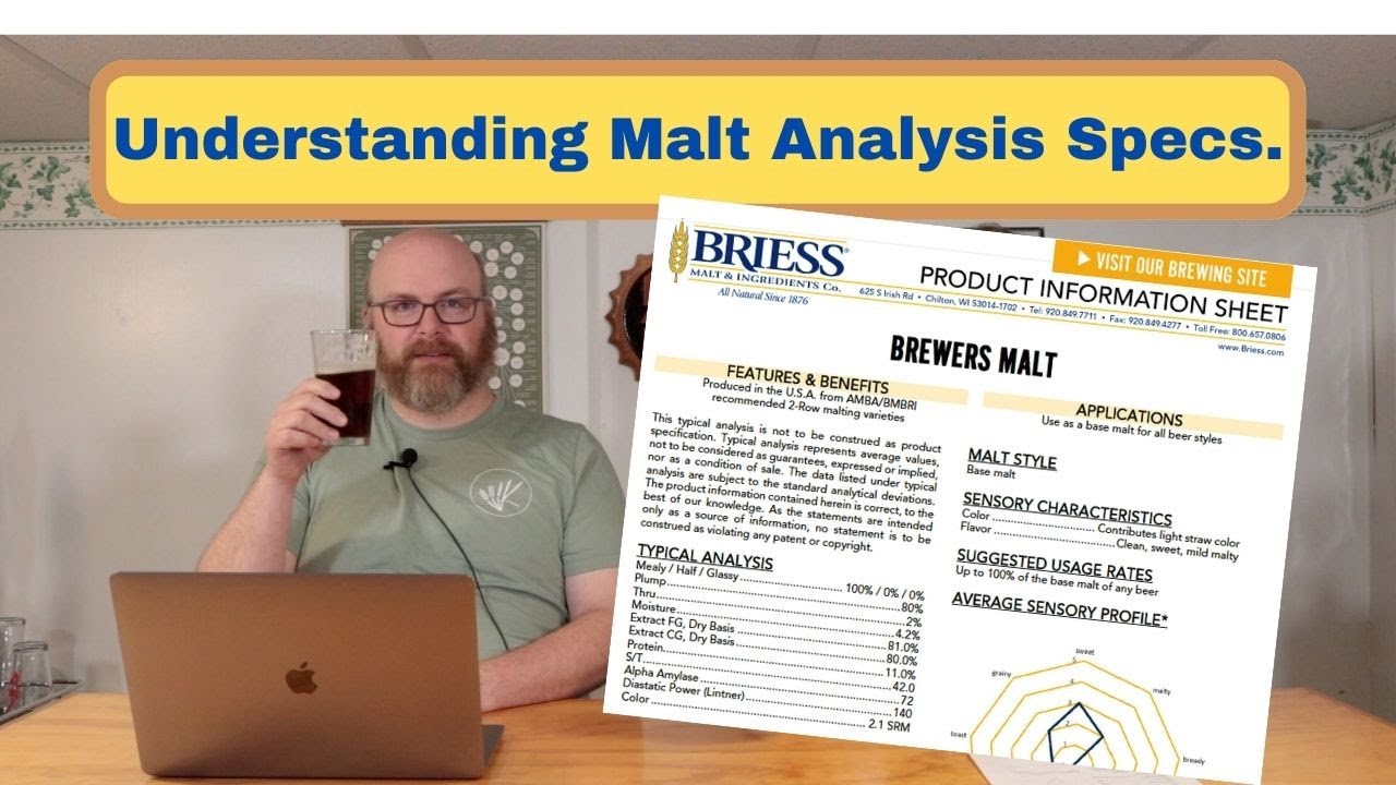 How To Use a Malt Analysis Sheet - Understanding Malt Analysis Specs ...