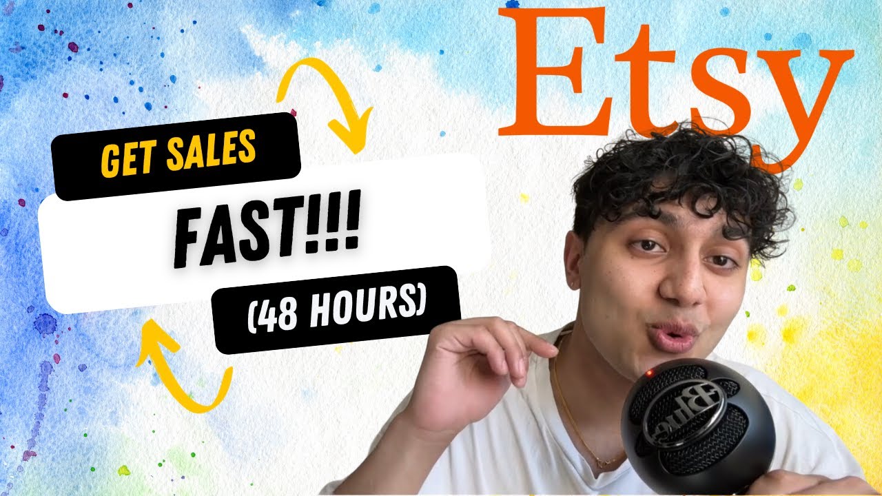 How To Get Your First Sale On Etsy Fast (48 Hours) - YouTube