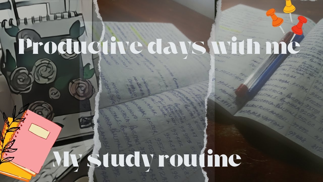 my holidays study routine... productive days with me #study # ...