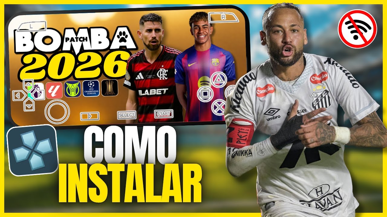 COMO INSTALAR O BOMBA PATCH 2026 NO SEU CELULAR | brasileirão & europeu - YouTube