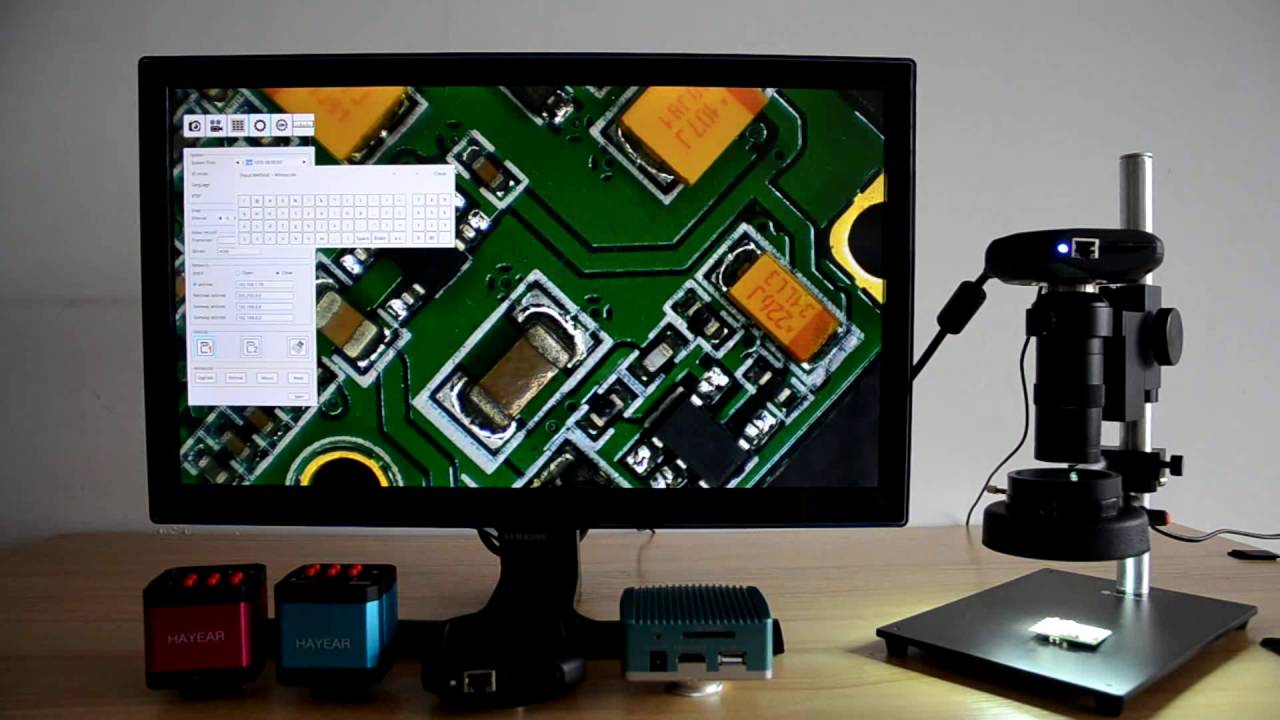 Microscope Camera High Speed Industrial Calibrate Camera - YouTube
