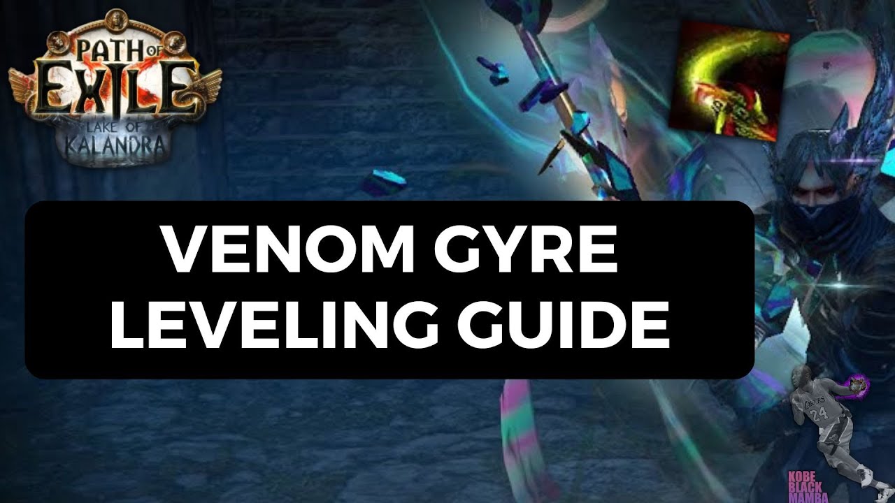 [PoE 3.19] Venom Gyre Leveling Guide for League Start - YouTube