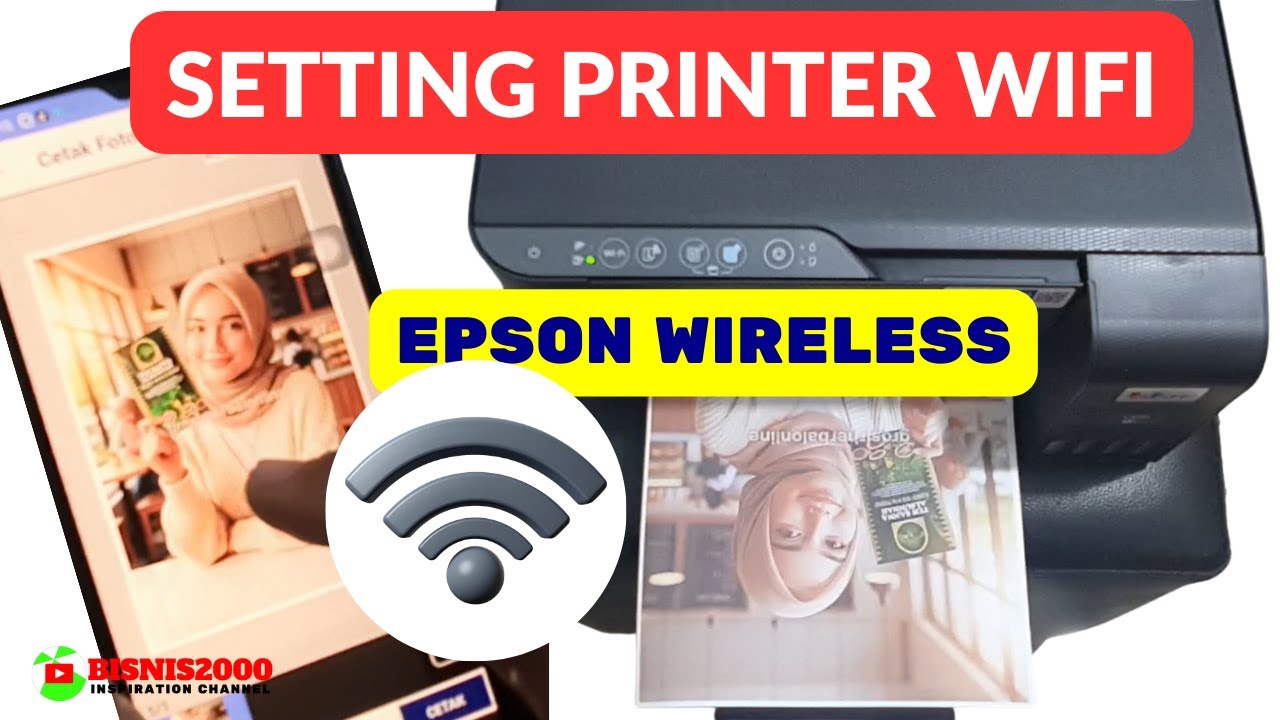 Cara Setting Printer Wireless Epson L3251 Cetak Langsung dari HP ...