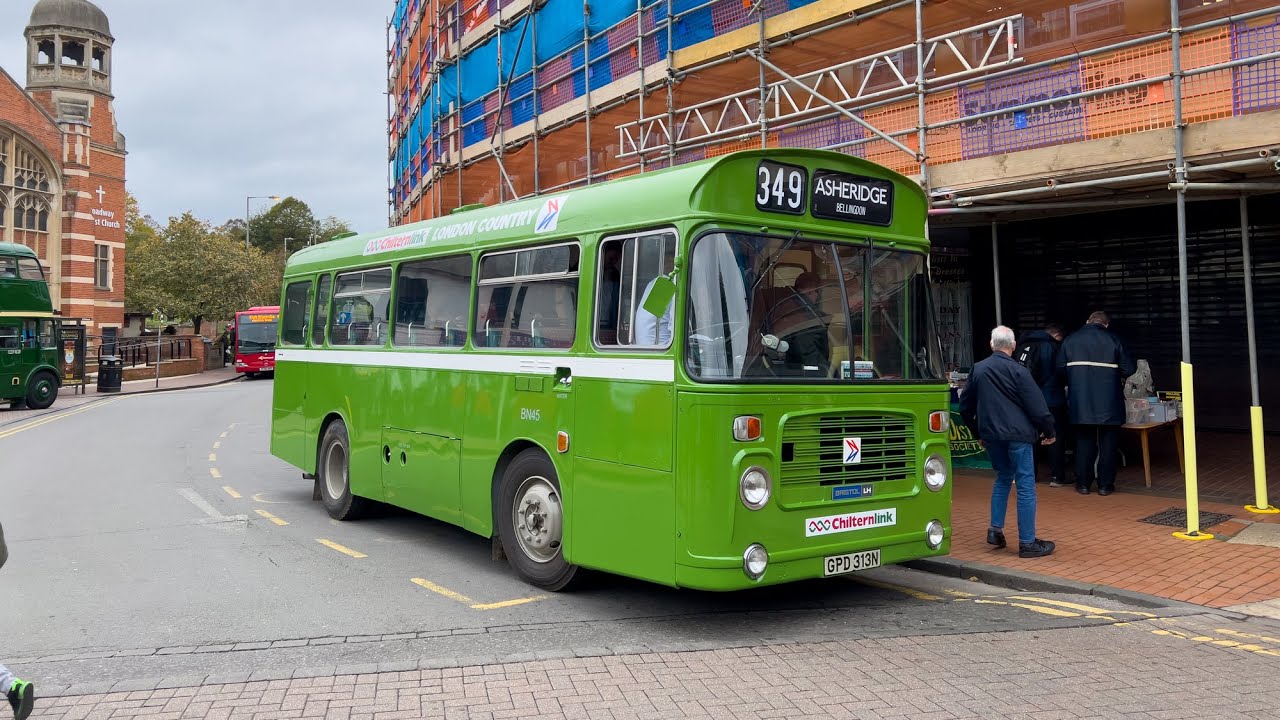 The annual Chesham bus running day 6th October 2024 - YouTube