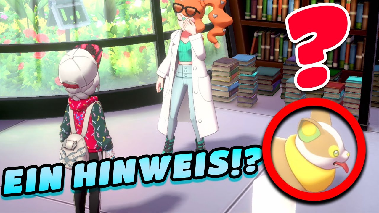 GEHEIMER HINWEIS IM SANIA EVENT !? | Pokemon Schwert & Schild DLC - YouTube