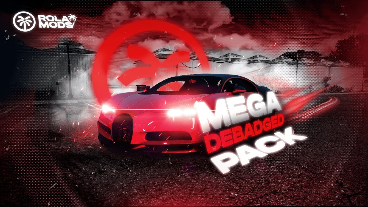FiveM Mega Debadged Car Pack V2 | 320+ cars | Rola Mods - YouTube