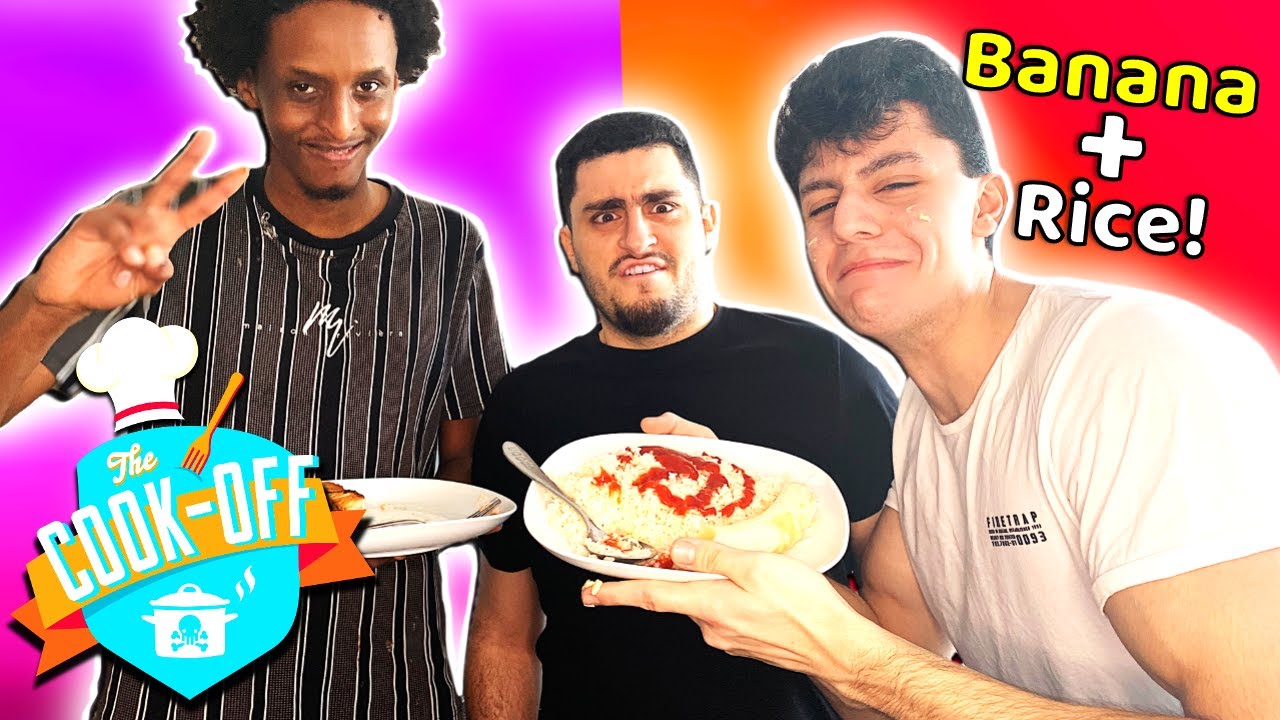 Greatest Banana n' Rice Cook-Off! (feat. Hamza and Hadi!) - YouTube