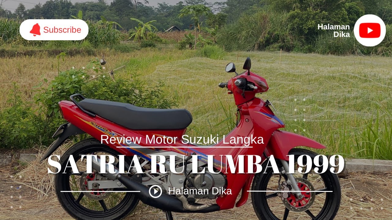 Motor Langka Generasi Pertama - Suzuki Satria R Lumba 1999 Merah - YouTube